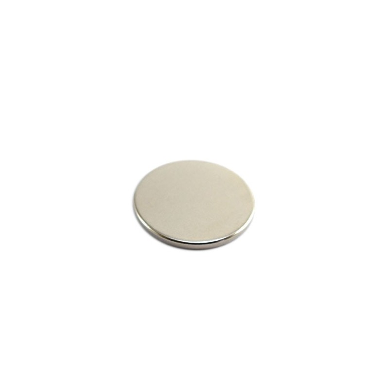 Magnet puternic neodim disc 25 x 2 mm